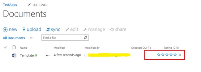 Enable Ratings in SharePoint List/Library